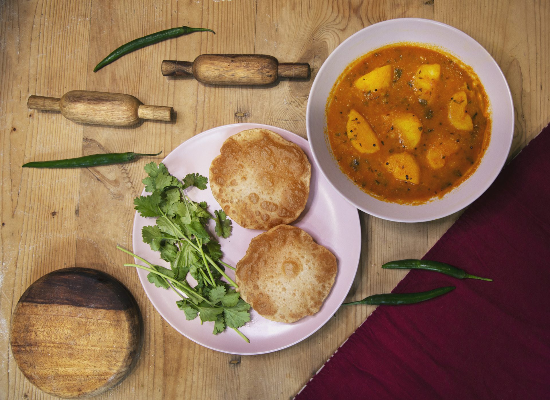 TRADITIONAL INDIAN – ALOO PURI – Renu Recipes